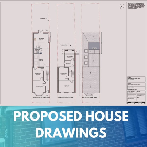 Planning Permission Drawing Service UK